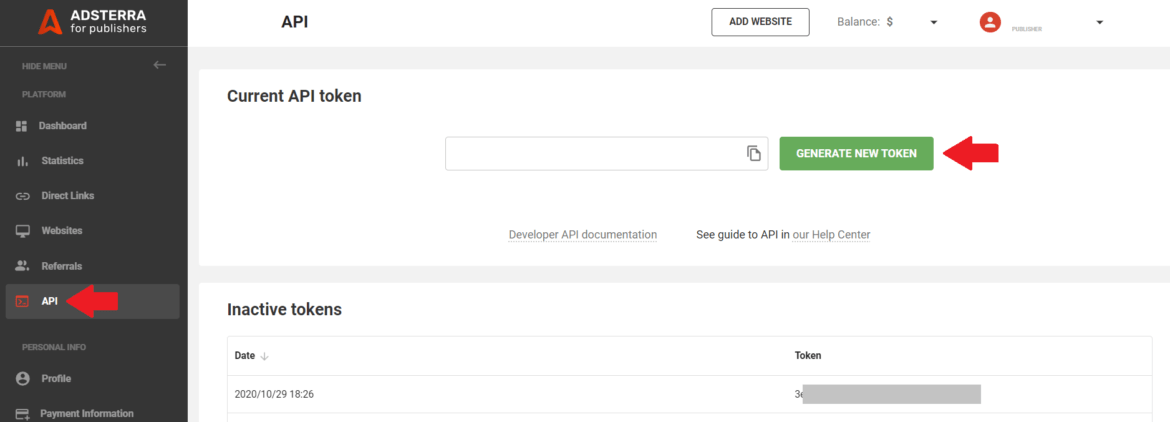 How To Use Adsterra Publisher API | A Quick Guide