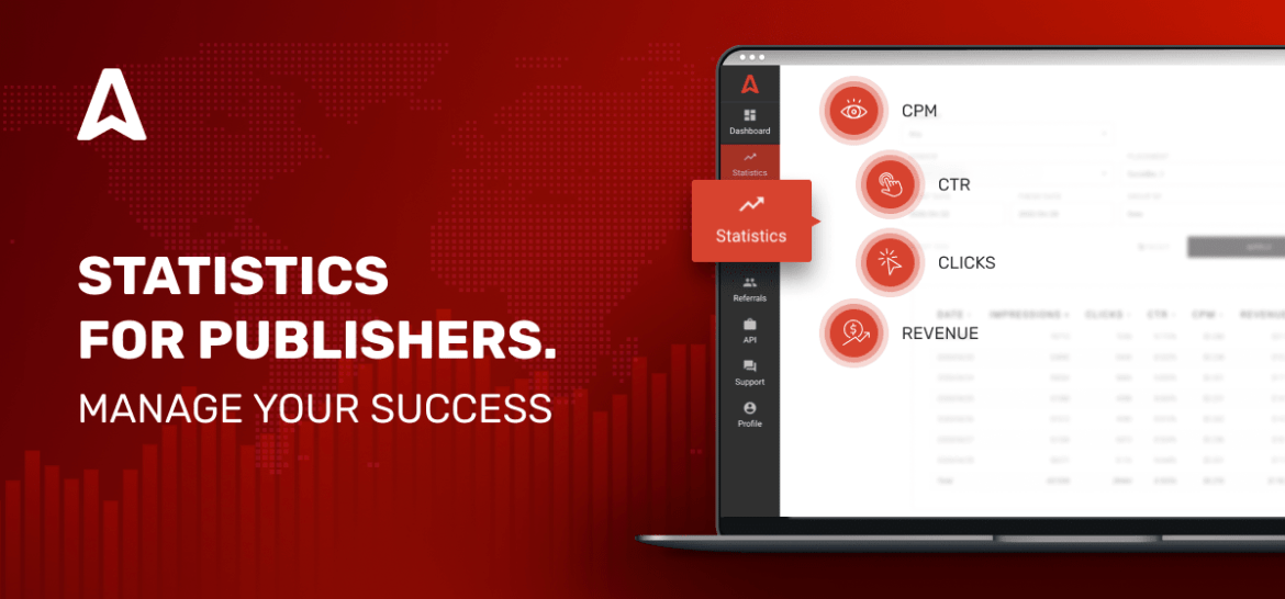 Adsterra Statistics for Publishers: All Insights to Make Your Profits Soar