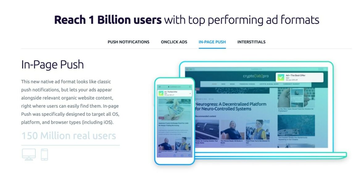 In-Page Push Ads: The Ultimate Guide to Boost Your Сampaigns