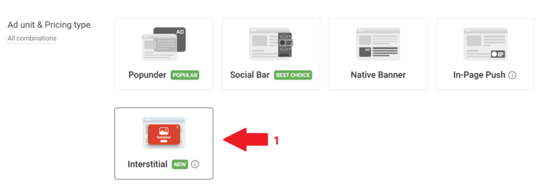 Try Powerful Interstitial Ads by Adsterra